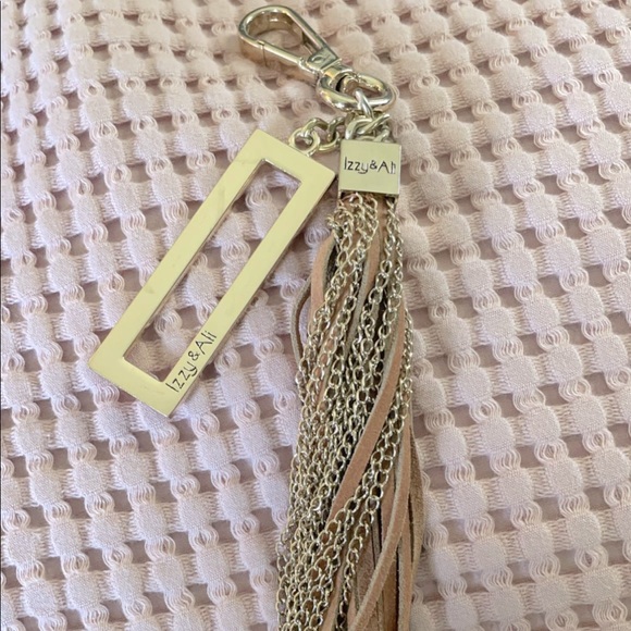 Izzy & Ali | Accessories | Izzy Ali Vegan Leather And Gold Tassel ...